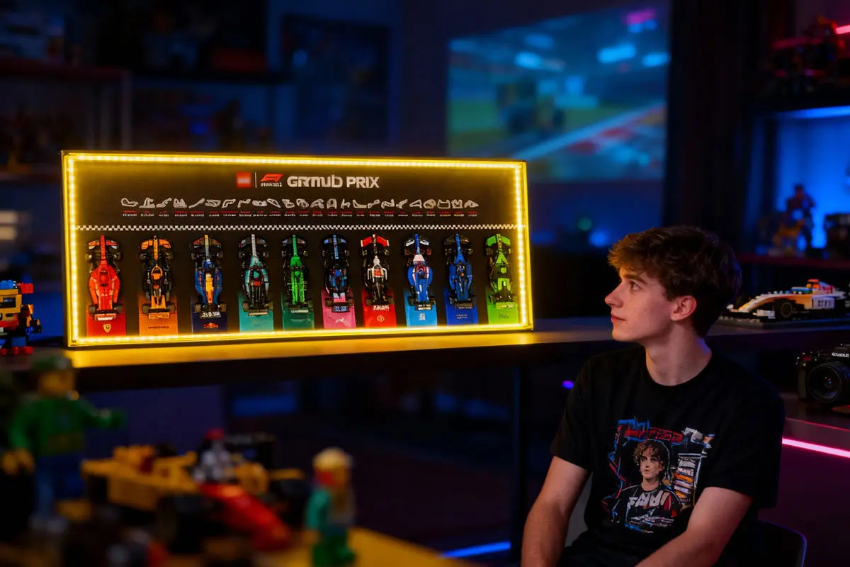 LEGO Speed Champions / F1 Wandvitrinen – Gozoox